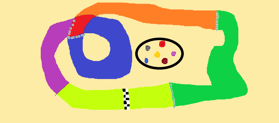 candy swirl mountain - Mario Kart PC