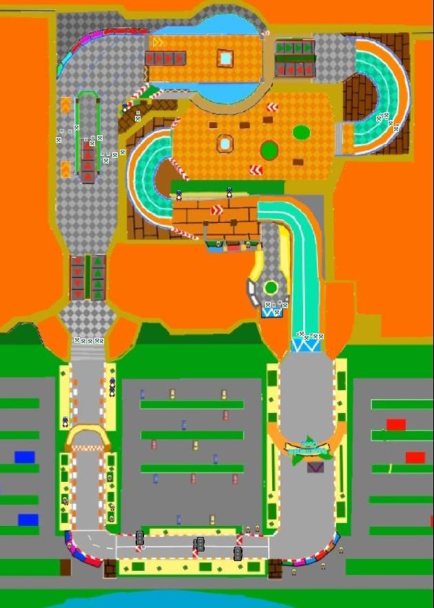 Coconut mall - Mario Kart PC