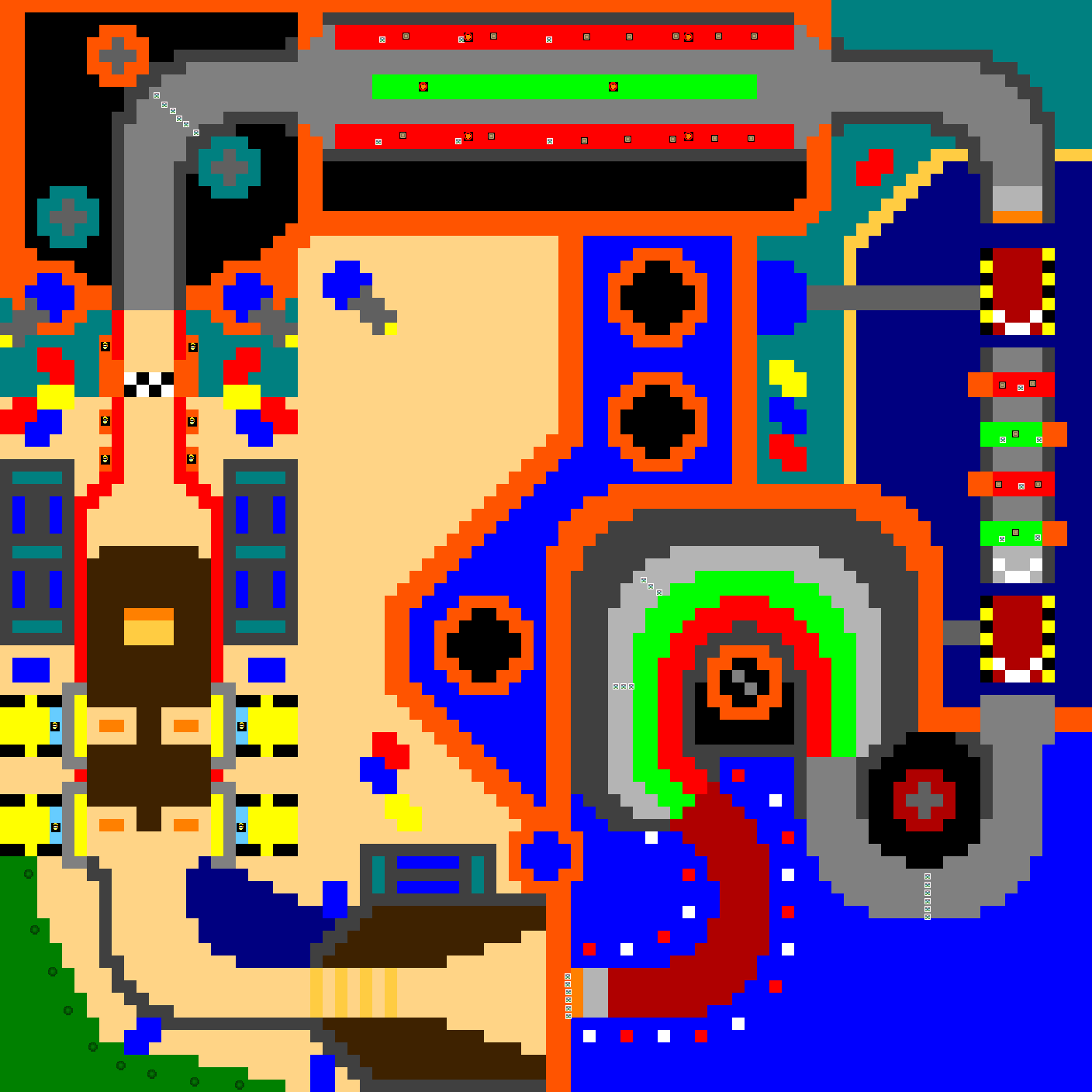 Toad's Factory - Mario Kart PC