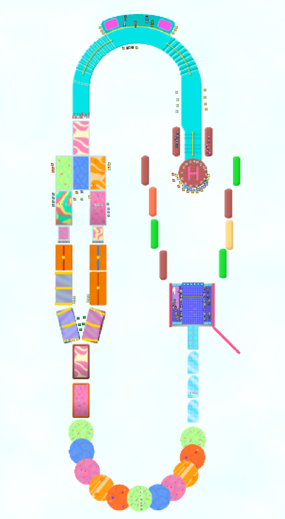 Sky-High Sundae - Mario Kart PC