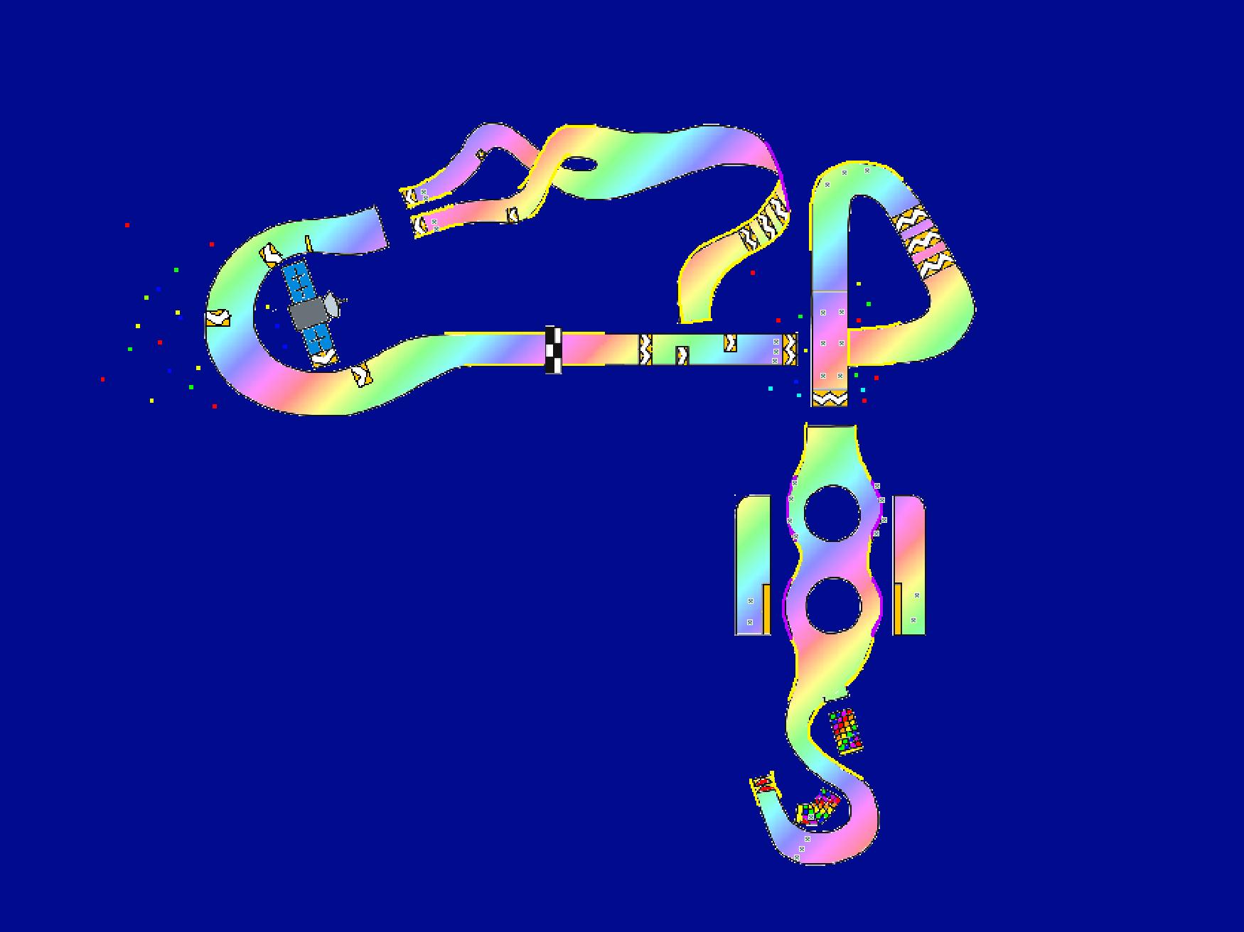 Wii Rainbow Road - Mario Kart PC