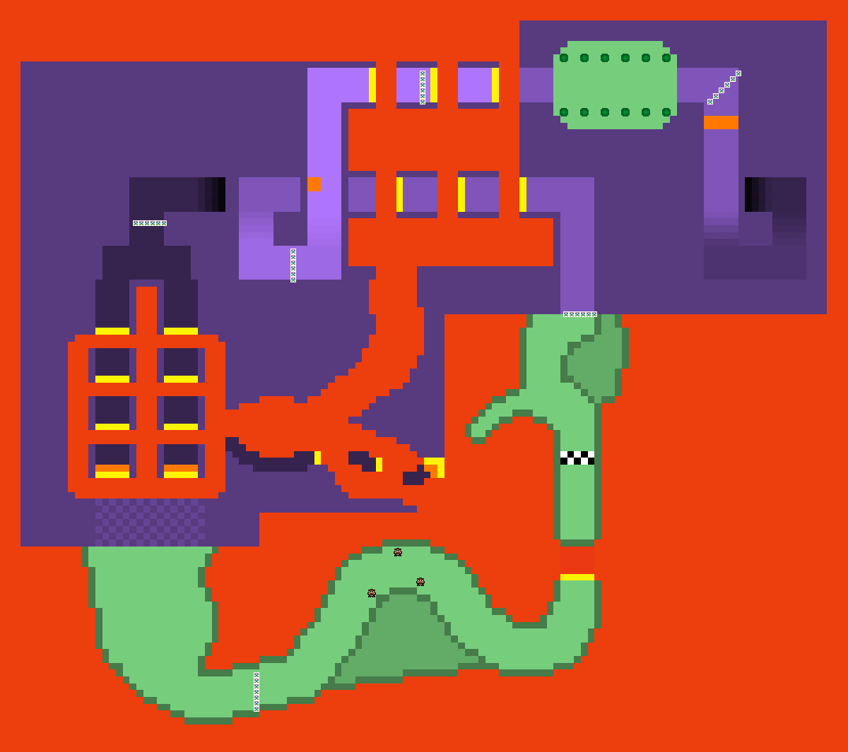 Lava Tower - Mario Kart PC