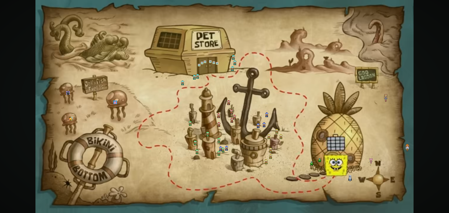 Bikini Bottom Circuit - Mario Kart PC