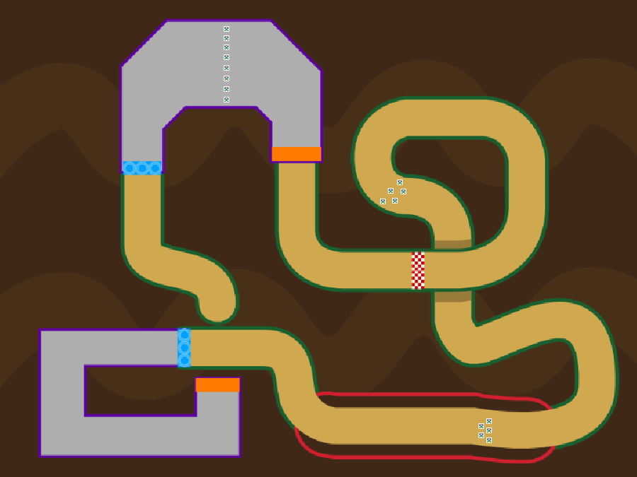 Wario Stadium - Mario Kart PC