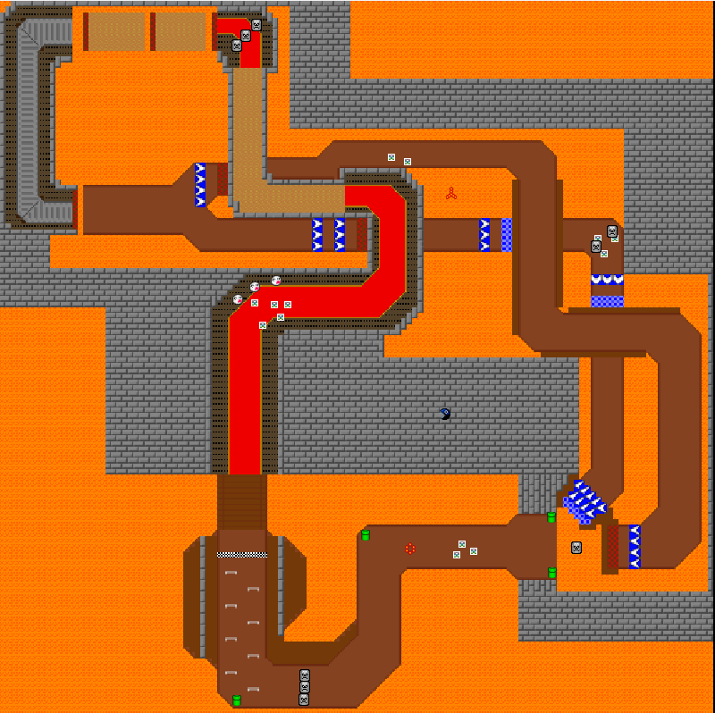 Bowser's Castle - Mario Kart PC
