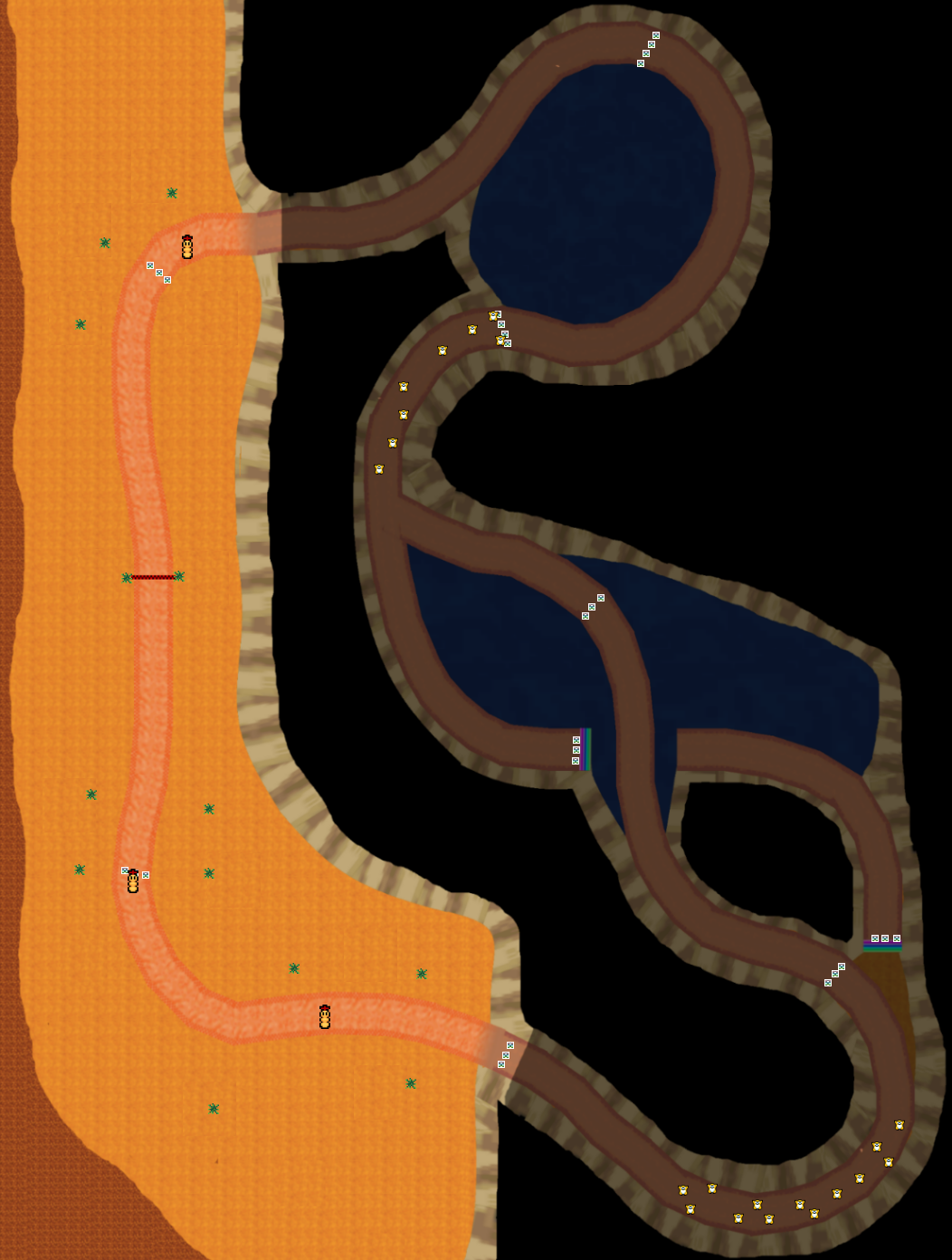 Red Sand Cave - Mario Kart PC
