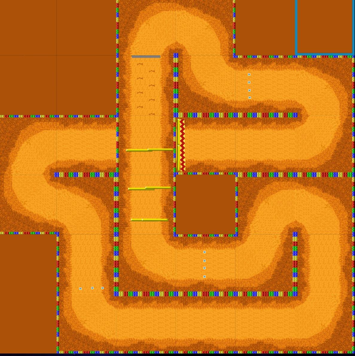 Choco mountain GBA Version - Mario Kart PC