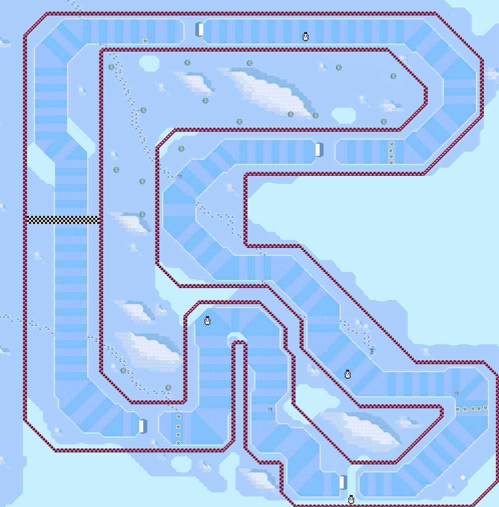 Frozen Circuit - Mario Kart PC