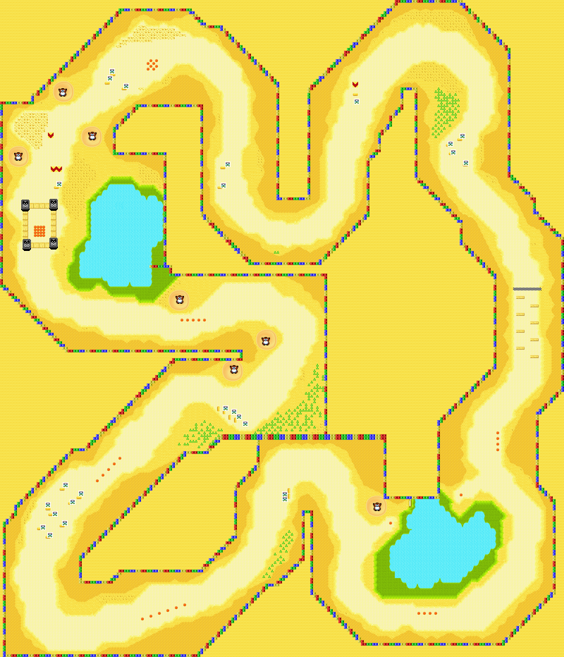Deadly Desert - Mario Kart PC
