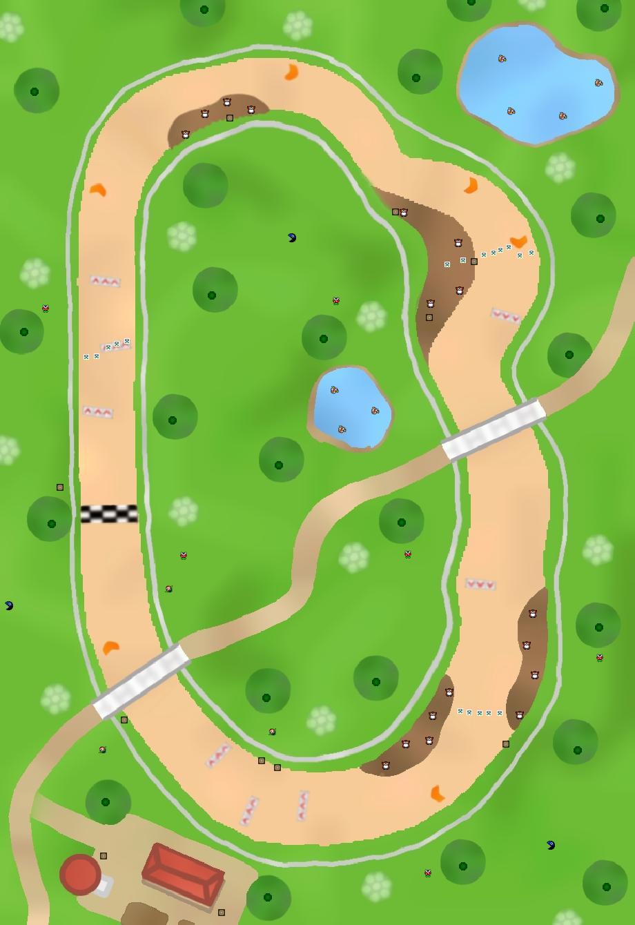 Moo Moo Farm - Mario Kart PC