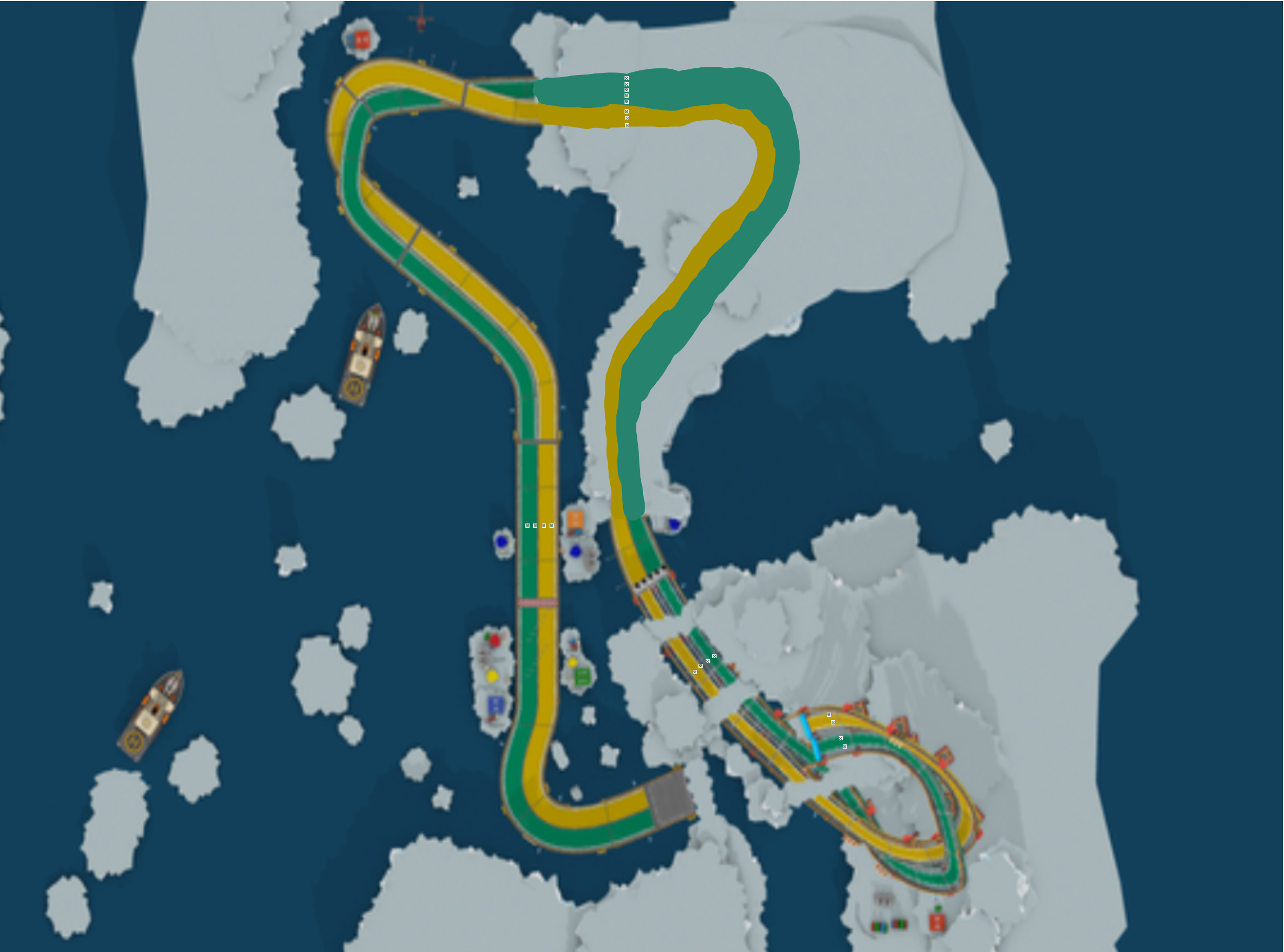 Ice Ice Outpost - Mario Kart PC