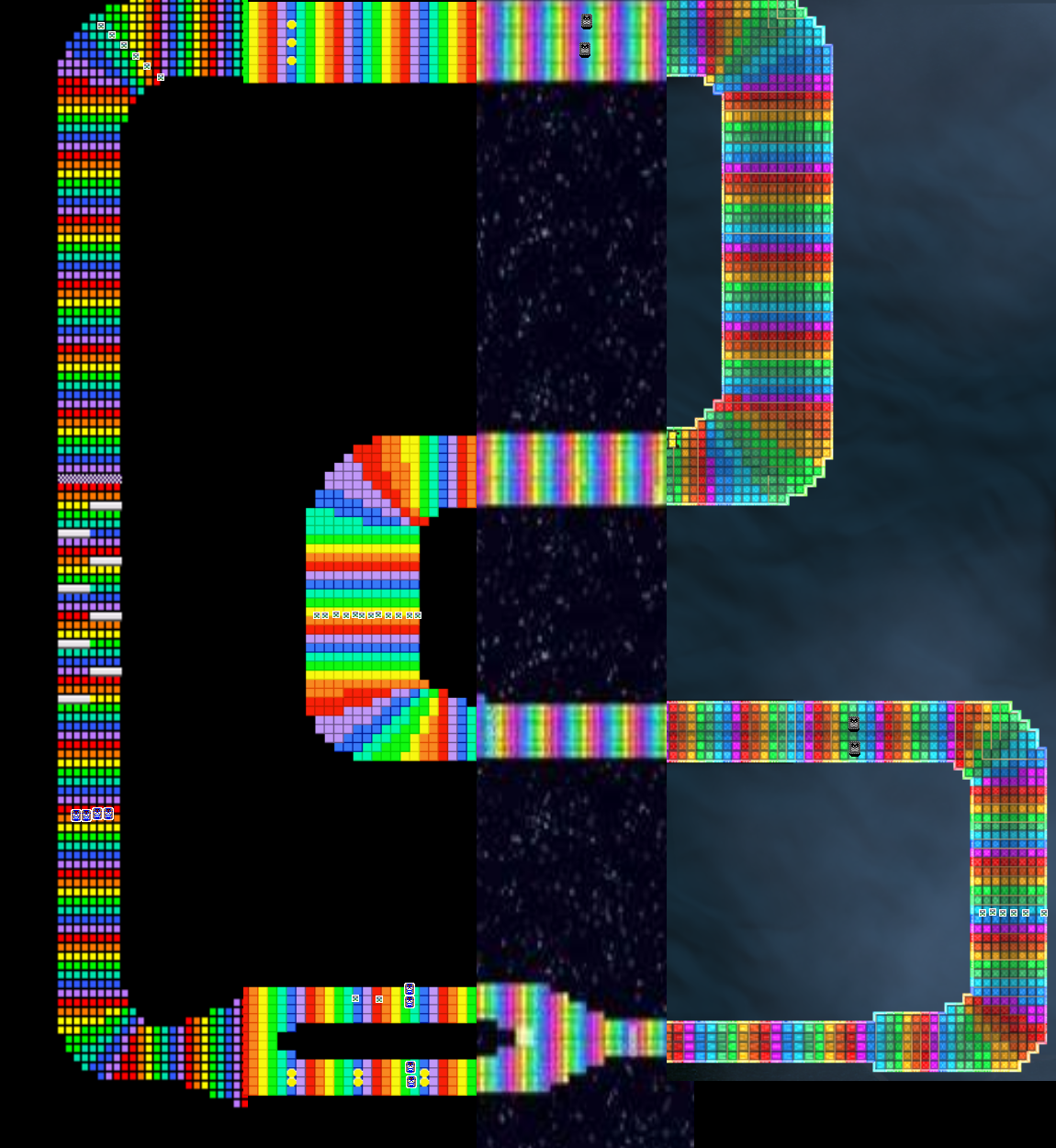 Rainbow Road - Mario Kart PC