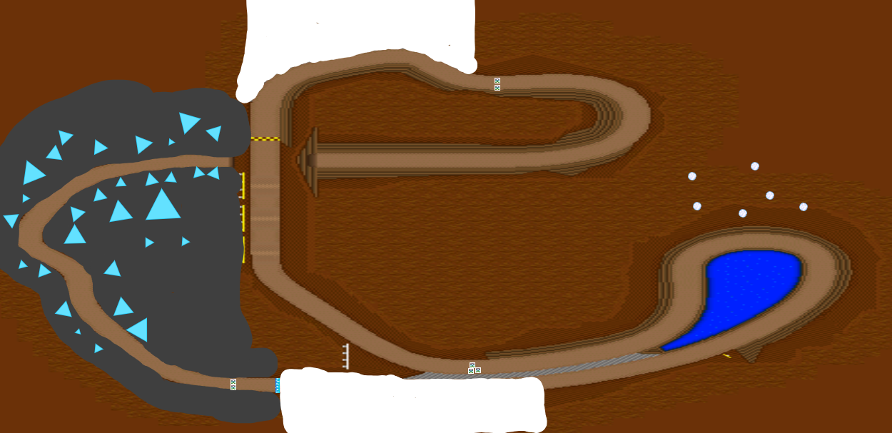 Choco Mountain - Mario Kart PC