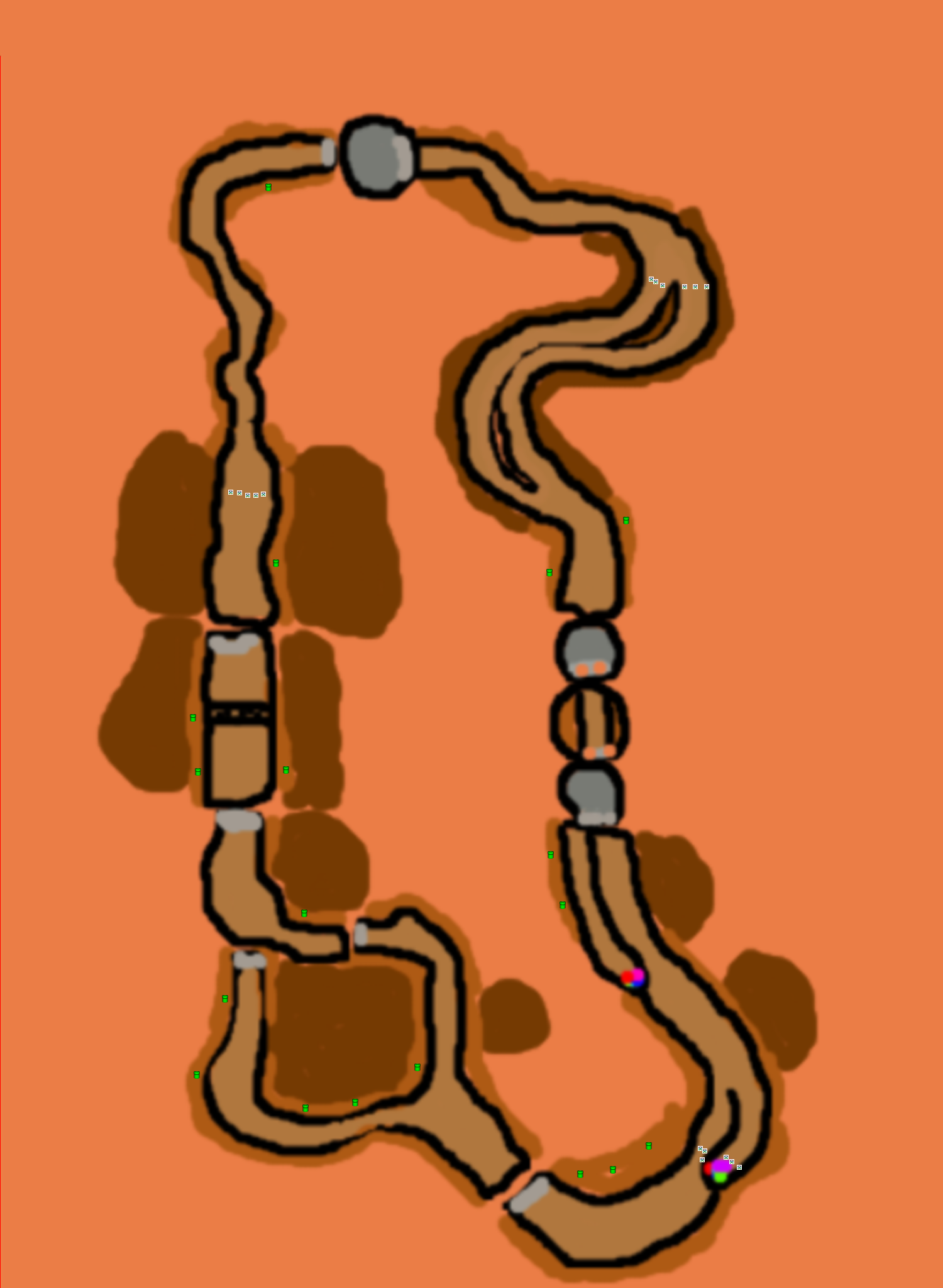 Wii Grumble Volcano - Mario Kart PC