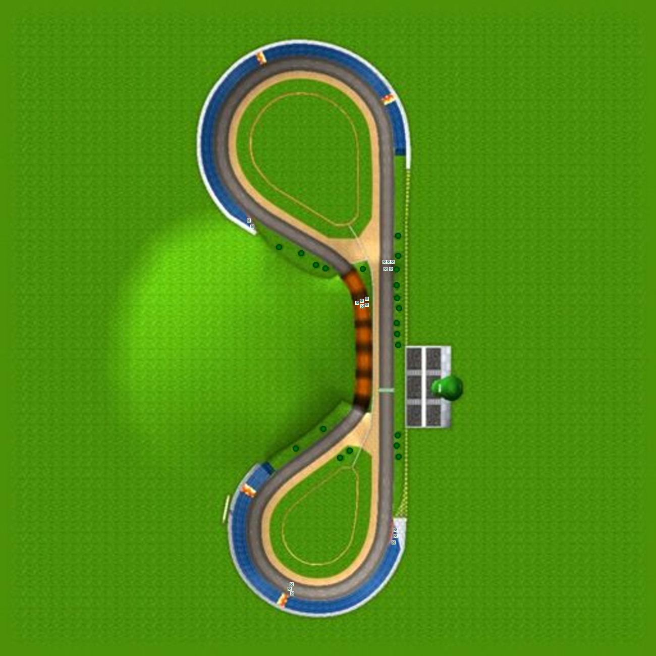 Luigi Raceway - Mario Kart PC