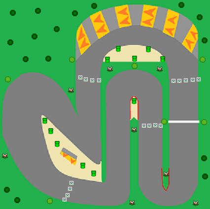 Yoshi Circuit - Mario Kart PC