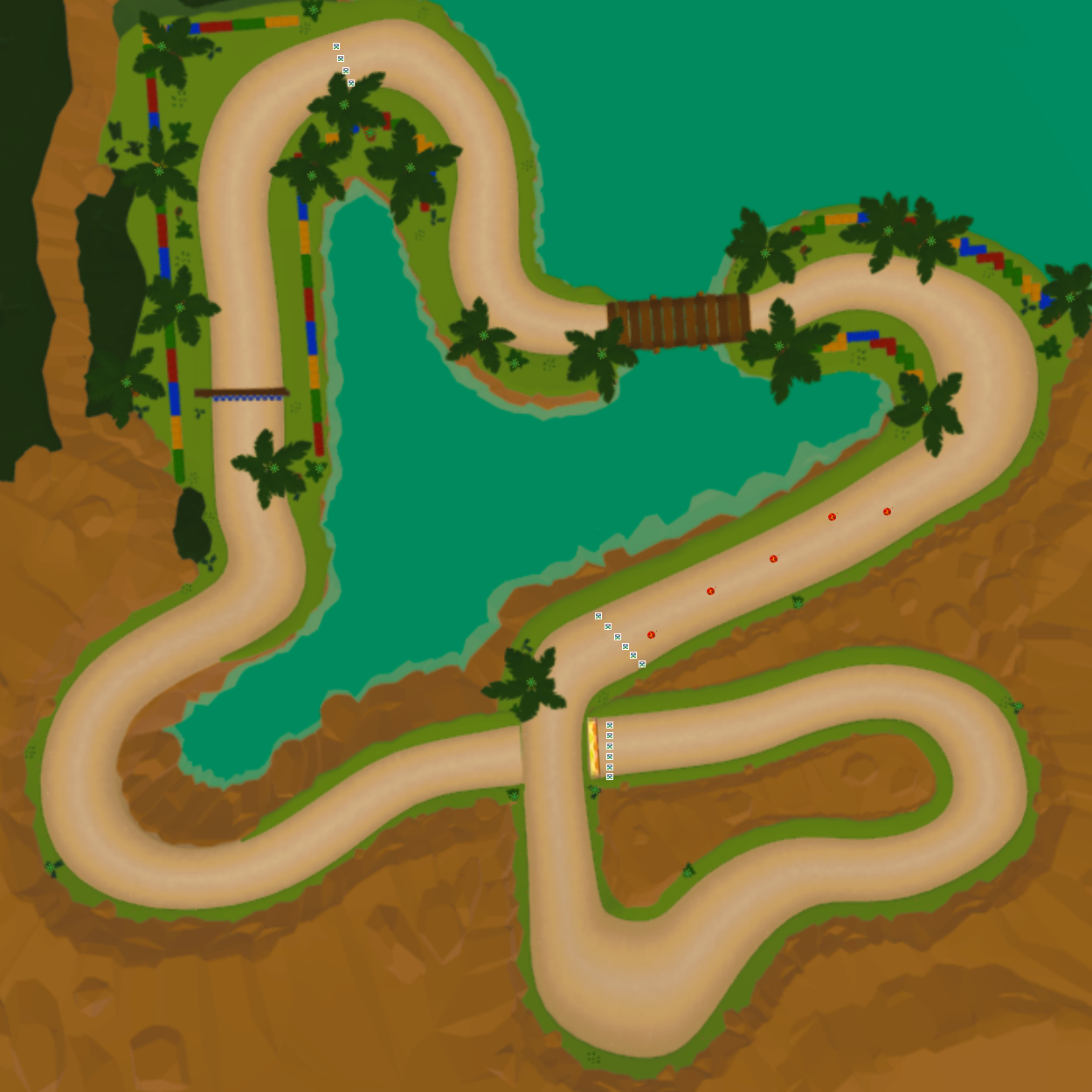 Lakeside Park - Mario Kart PC