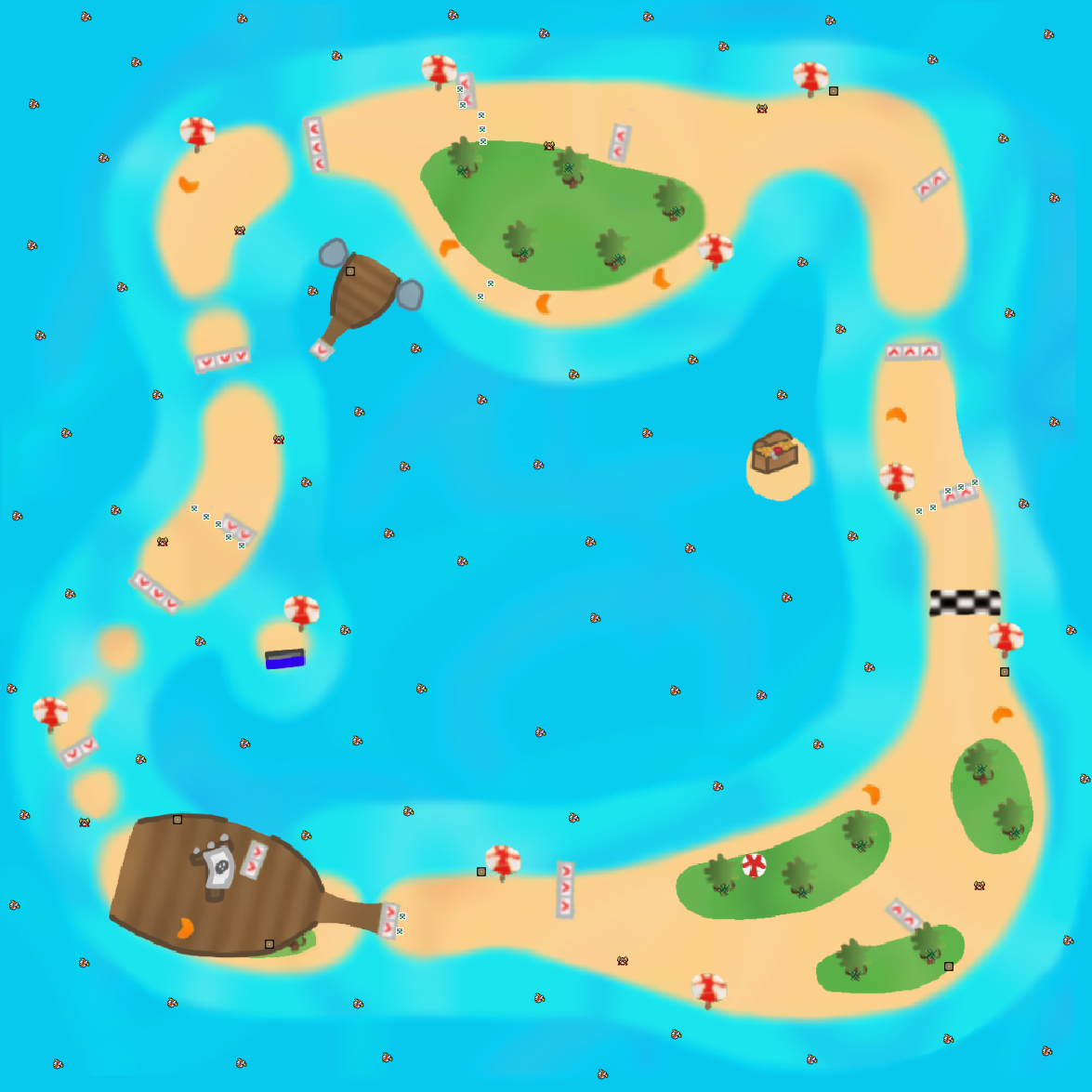 Shy Guy Beach - Mario Kart PC