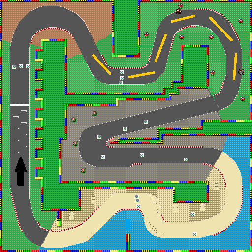 Mario Circuit 3 - Mario Kart PC