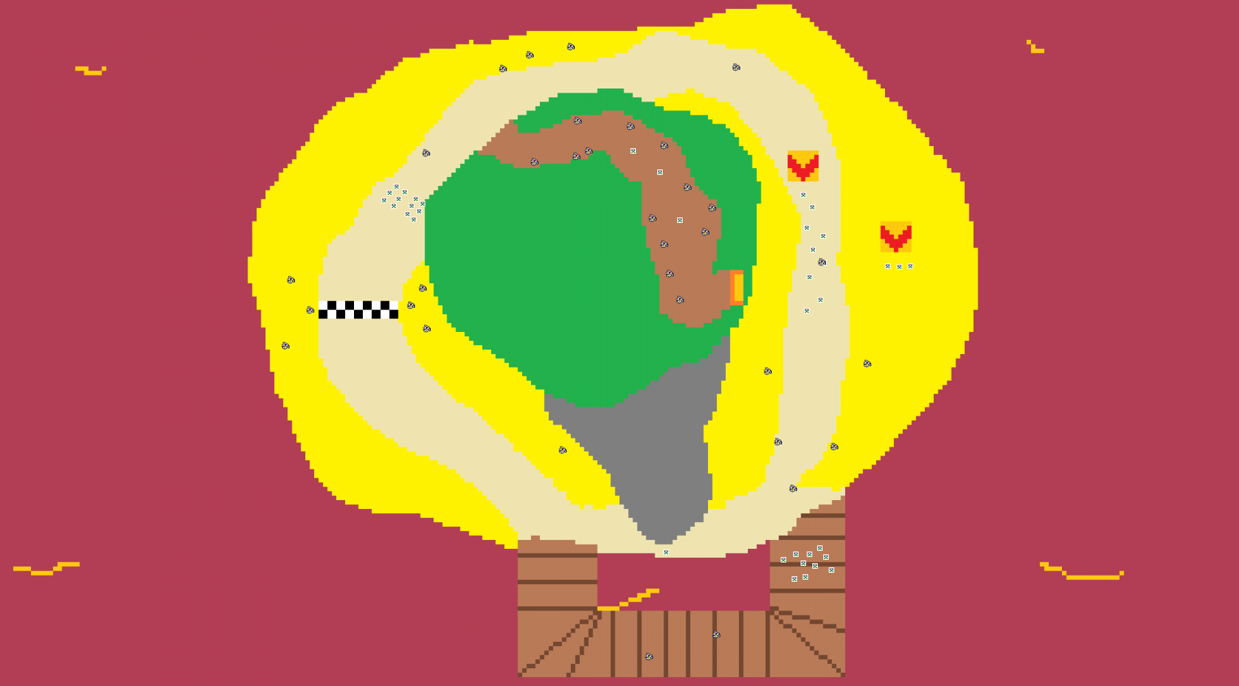 Sunset Isle 1 - Mario Kart PC