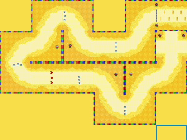 GBA Yoshi Desert - Mario Kart PC