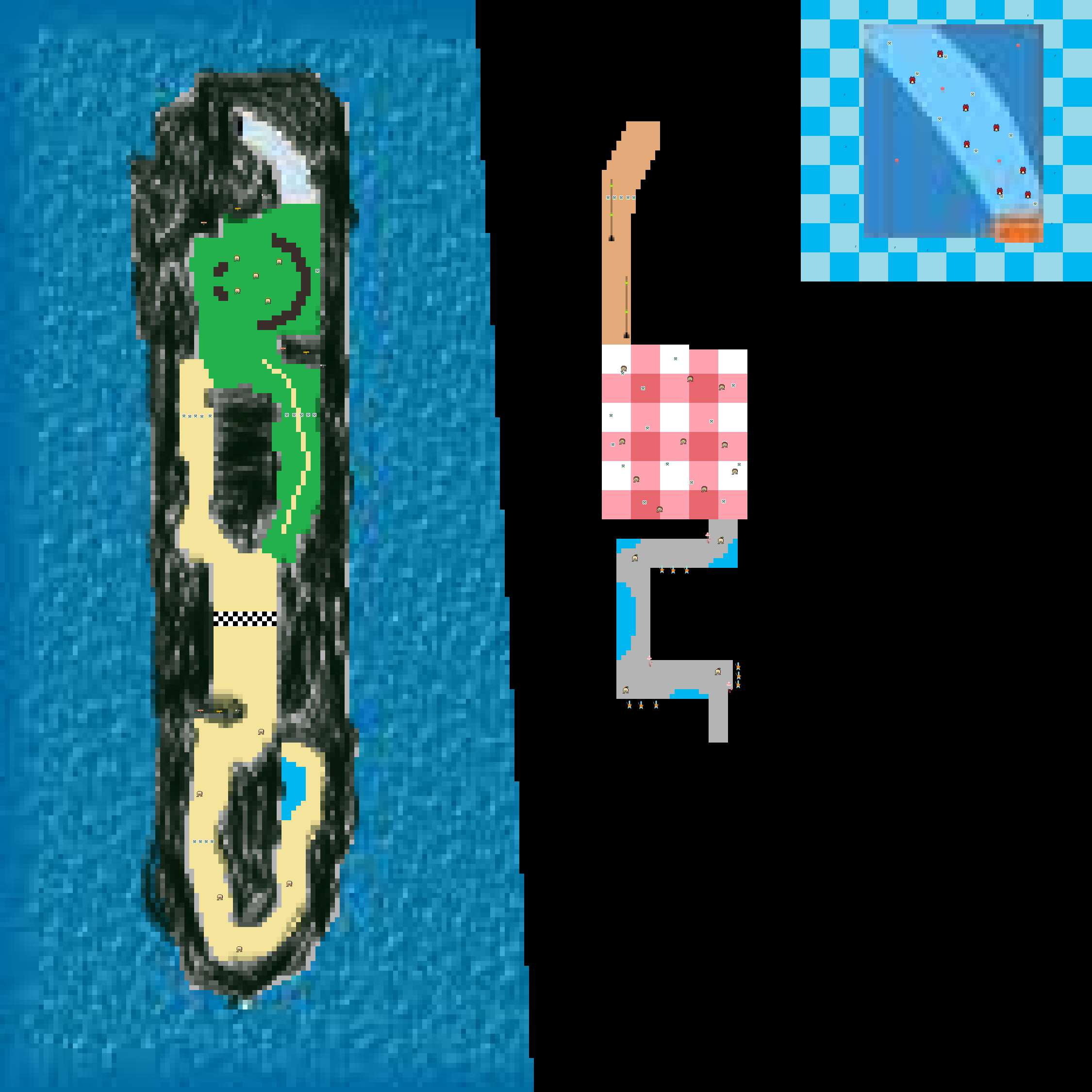 Perplexing Pool (OLD) - Mario Kart PC