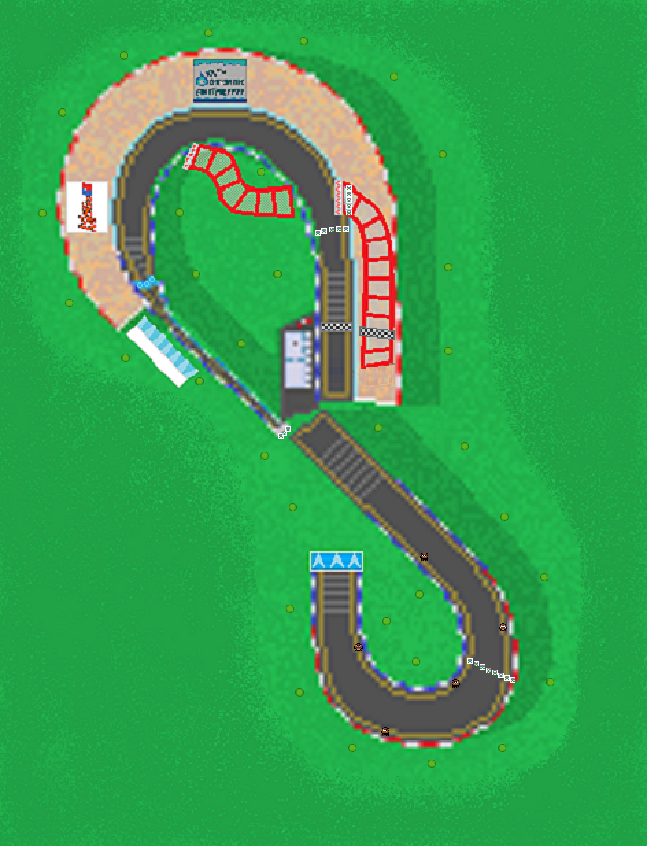 DS Figure-8 Circuit - Mario Kart PC