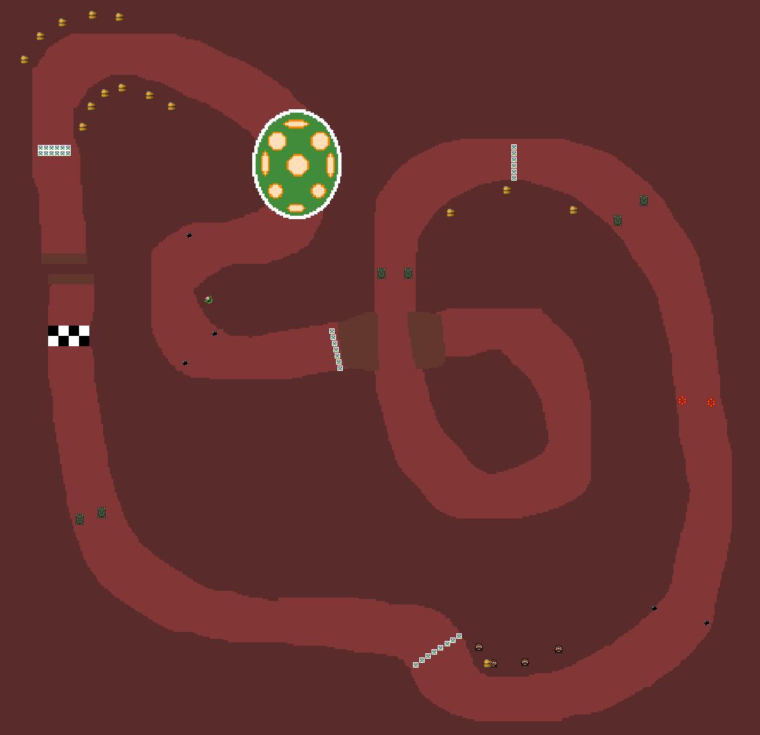 Bowser Stadium - Mario Kart PC