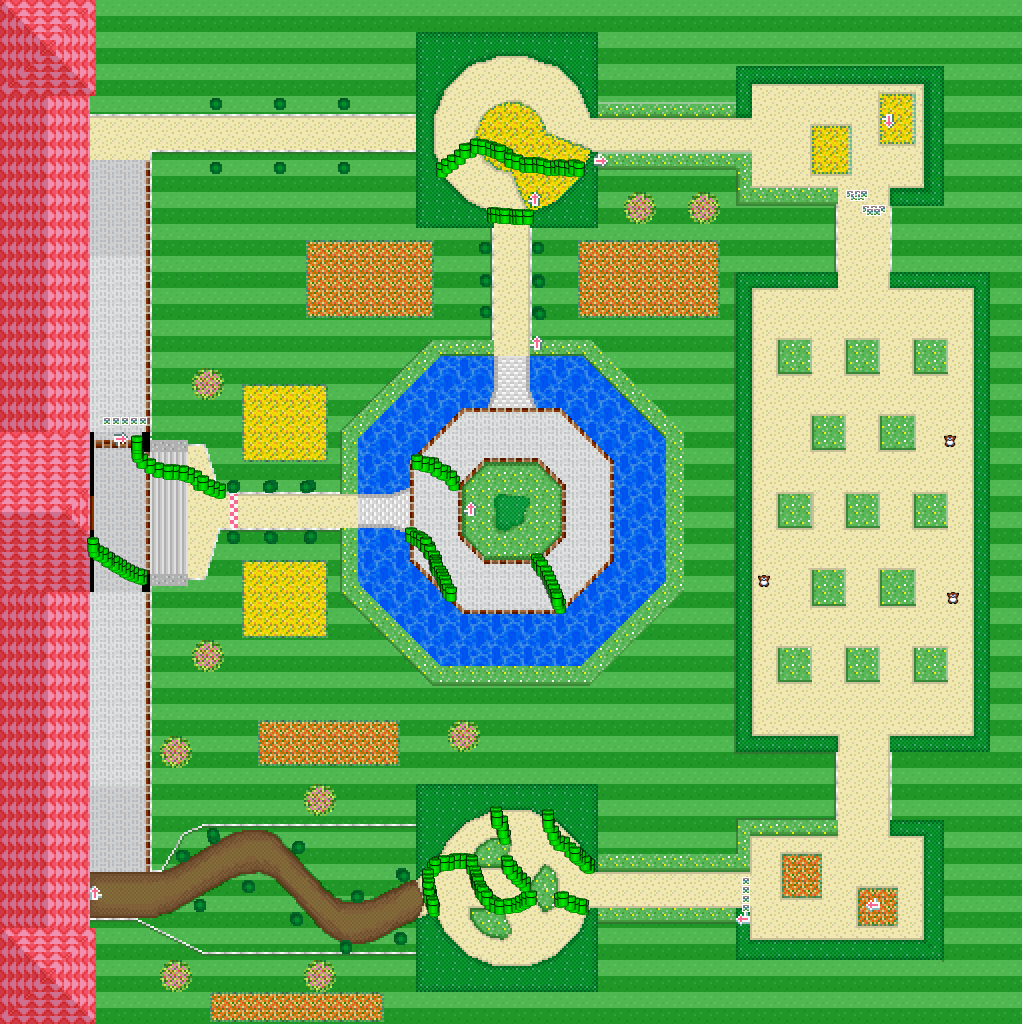Peach Gardens - Mario Kart PC