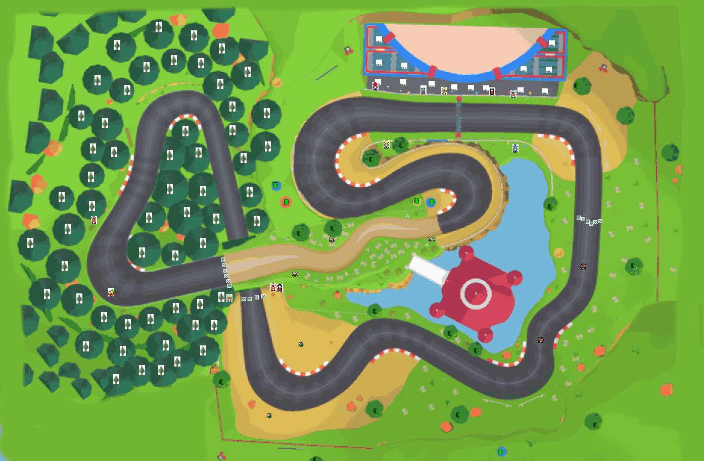 DS Mario Circuit - Mario Kart PC