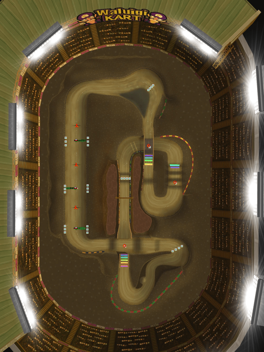 Waluigi Stadium - Mario Kart PC