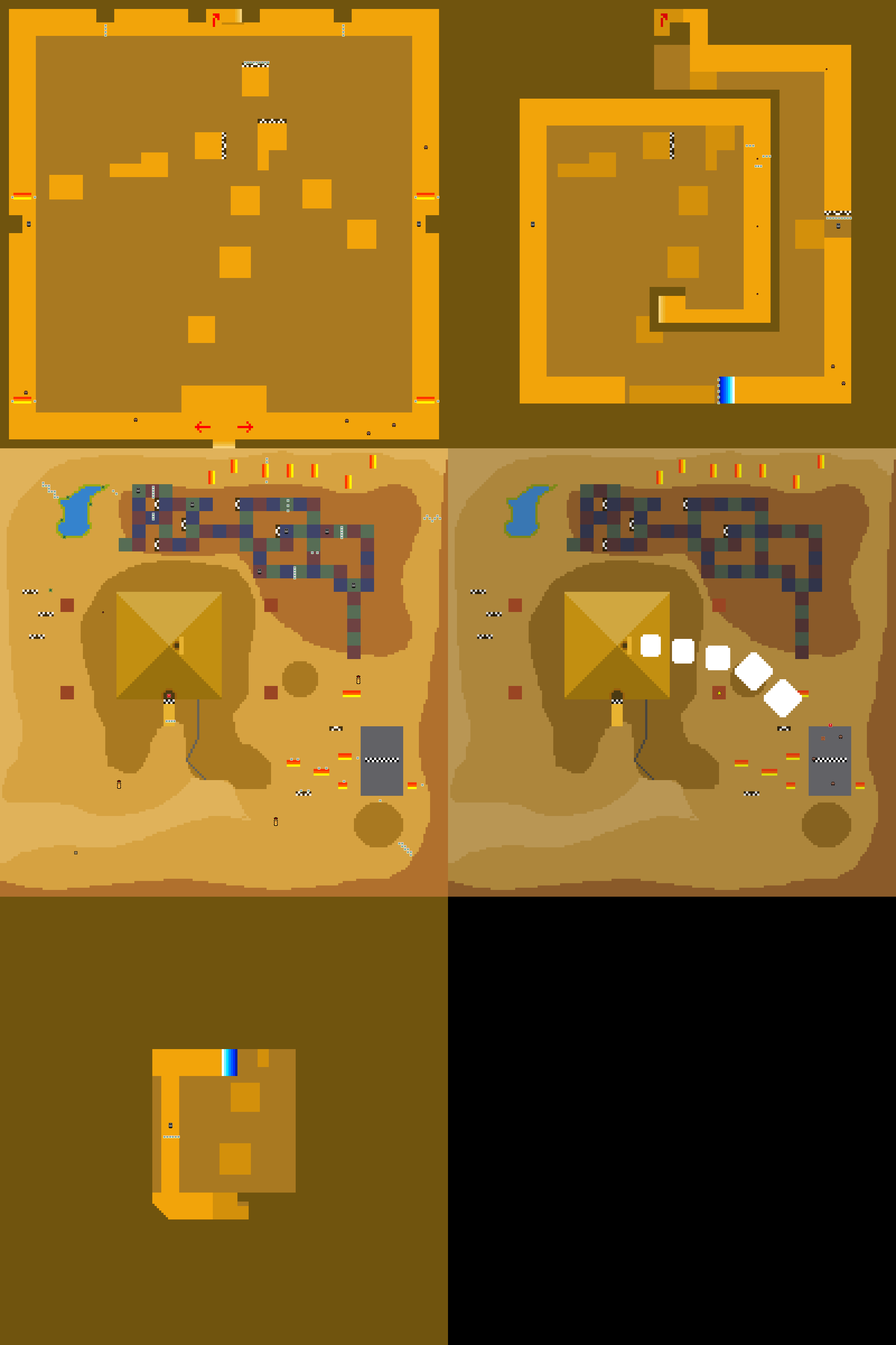 Shifting sand land - Mario Kart PC