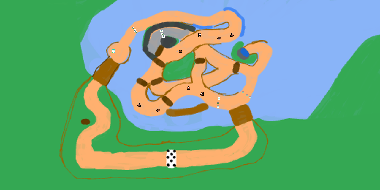 N64 Yoshi Valley Remastered - Mario Kart PC