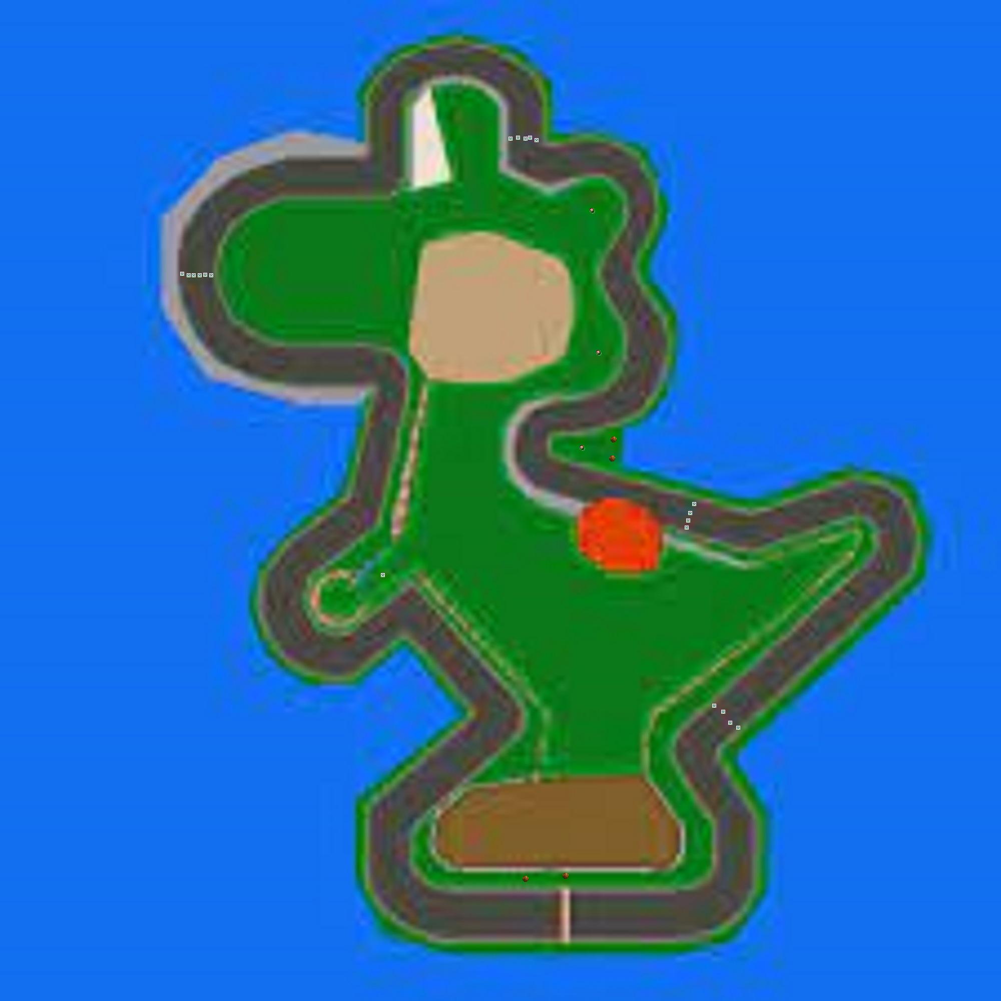 Yoshi Circuit - Mario Kart PC