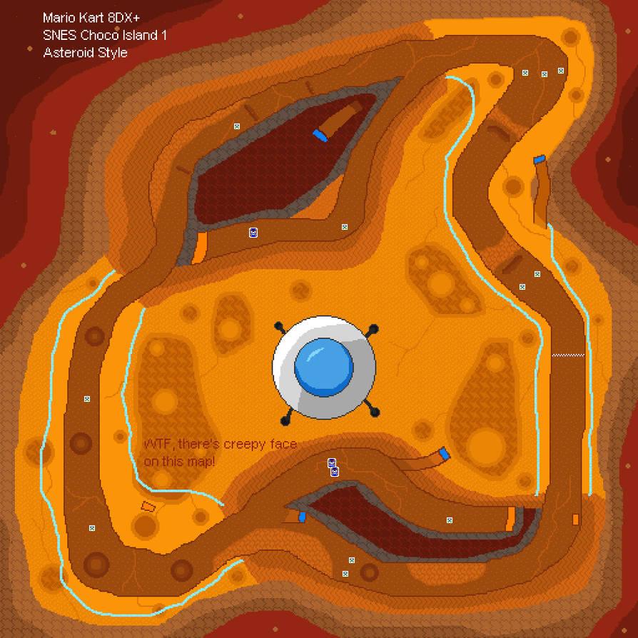 Choco Island 1 (Asteroid Styled) - Mario Kart PC