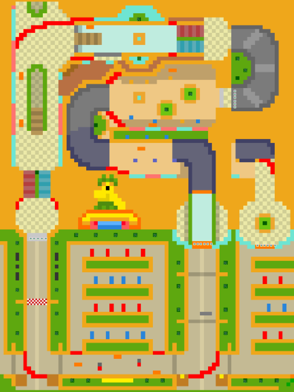 Coconut Mall - Mario Kart PC