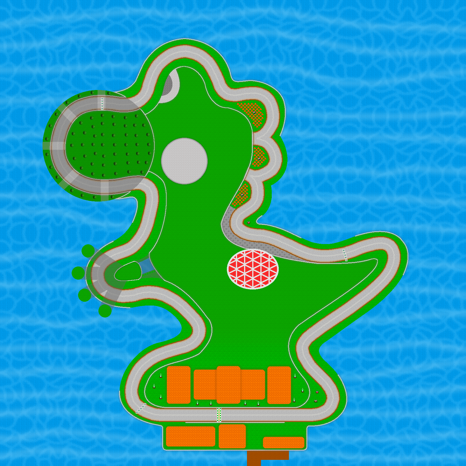 GCN Yoshi Circuit - Mario Kart PC