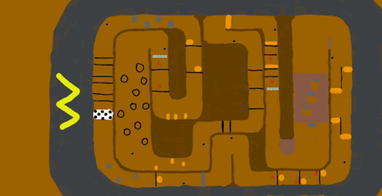 Wario Stunt Arena 1 - Mario Kart PC