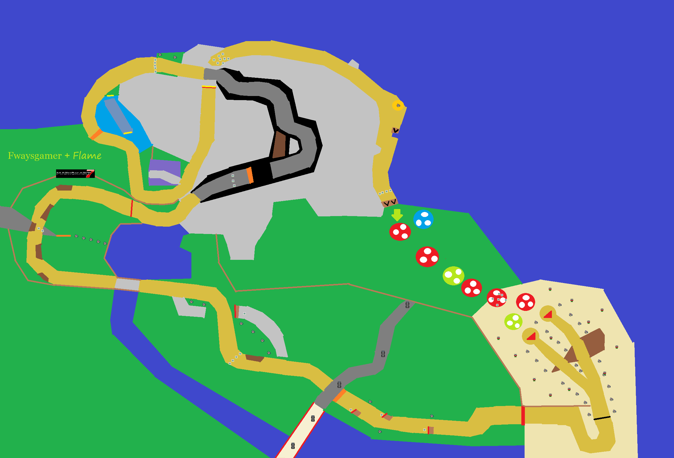 3DS Maka Wuhu - Mario Kart PC