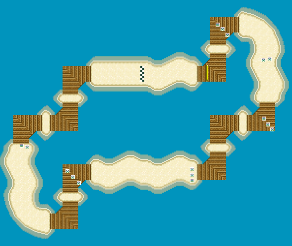 DS Cheep Cheep Beach - Mario Kart PC