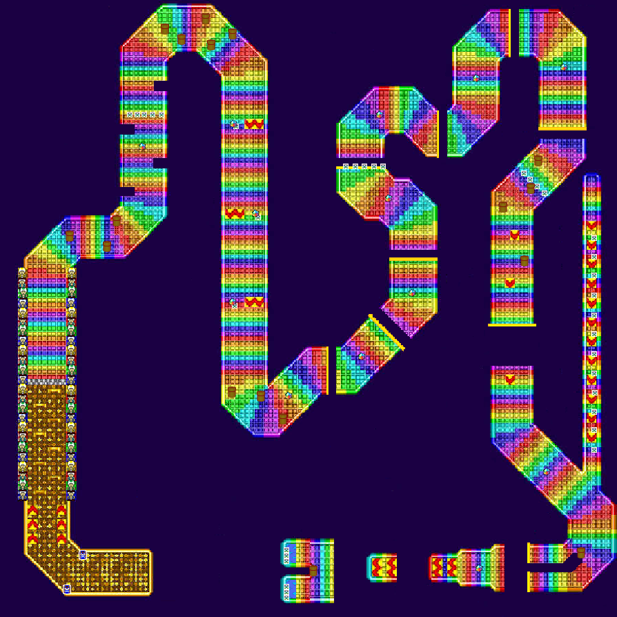Rainbow Road - Mario Kart PC