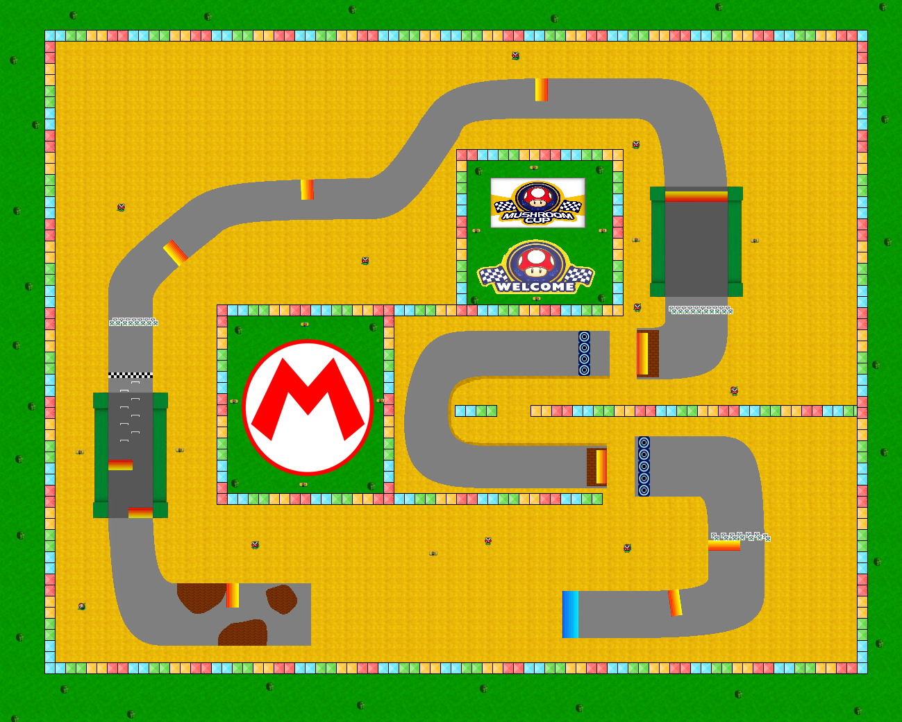 Circuit Mario - Mario Kart PC
