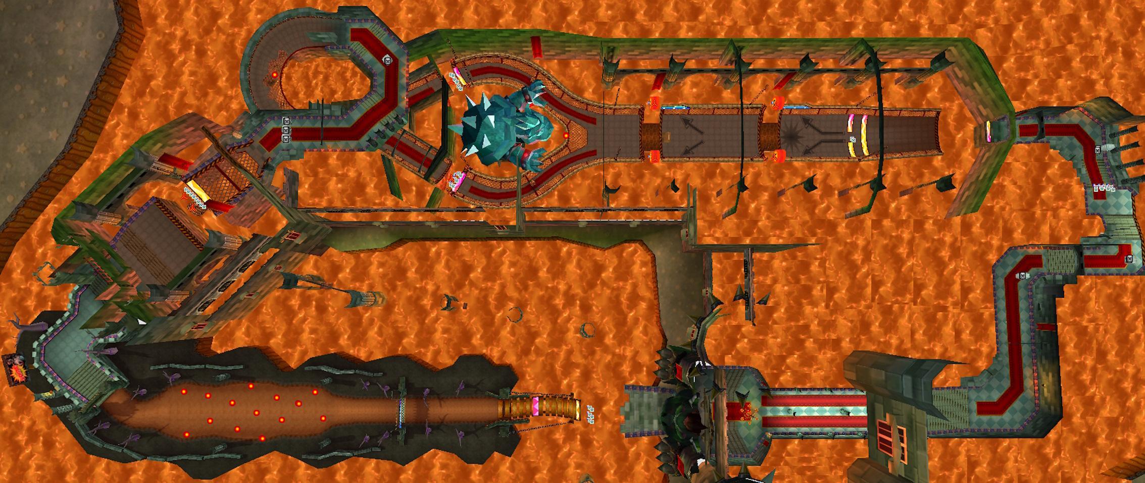 Lava Castle - Mario Kart PC