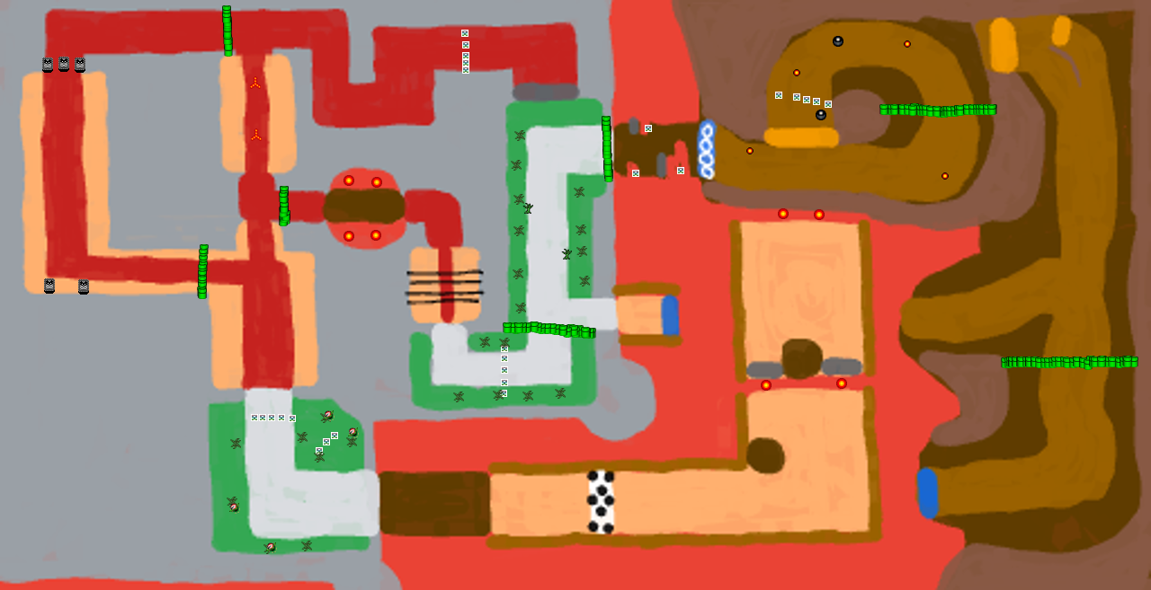 N64 Bowser's Castle 3 Remastered - Mario Kart PC