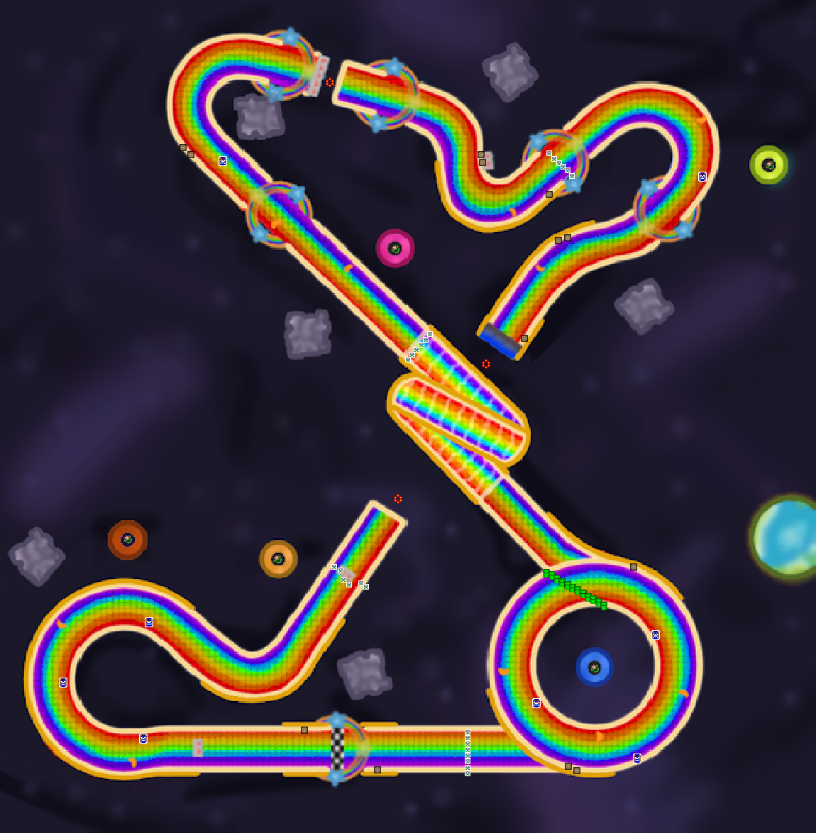 Rainbow Road - Mario Kart PC