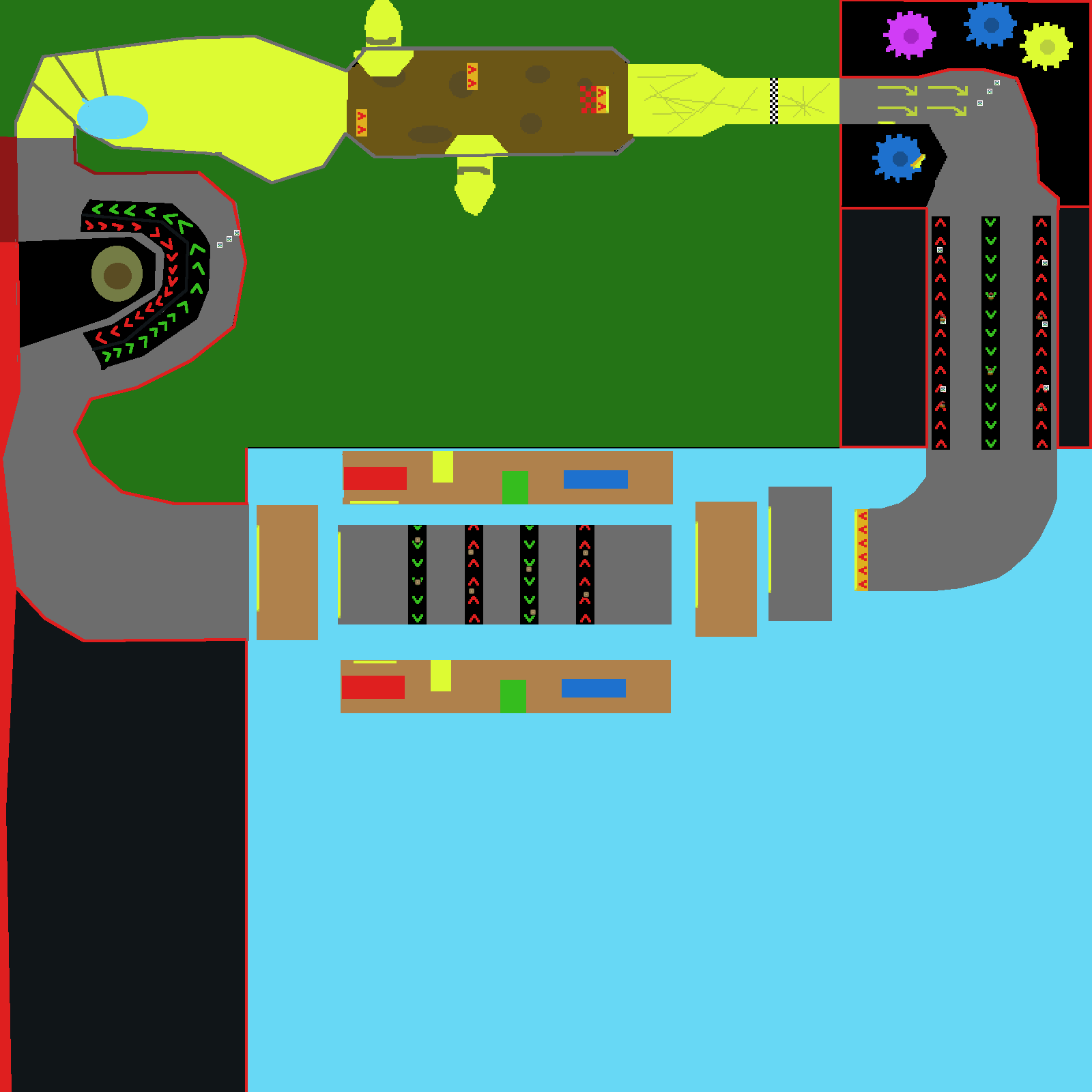 Toads Factory - Mario Kart PC