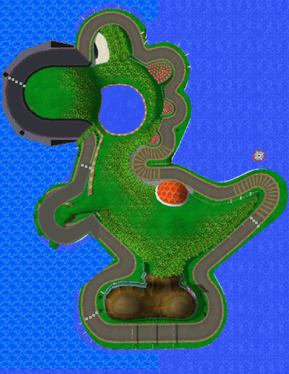 GCN Yoshi Circuit - Mario Kart PC