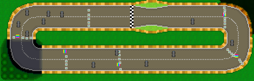 DS Shroom Ridge - Mario Kart PC