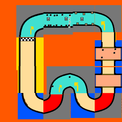 Toad Factory Quick Mode - Mario Kart PC