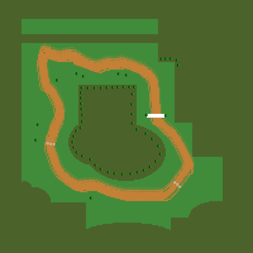 wiggler's forest - Mario Kart PC